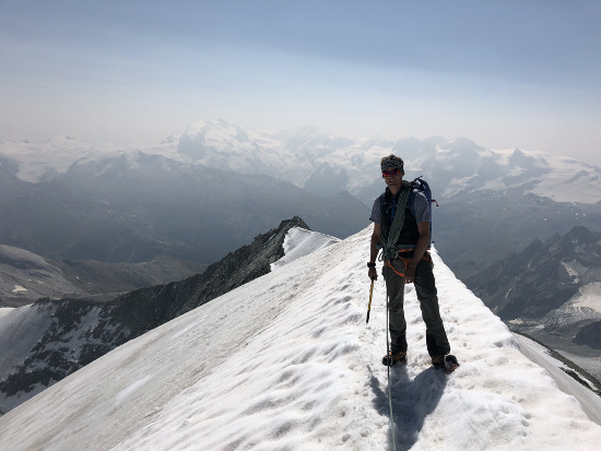 Zinalrothorn 4221m - Rothorngrat :: Raphi Imsand